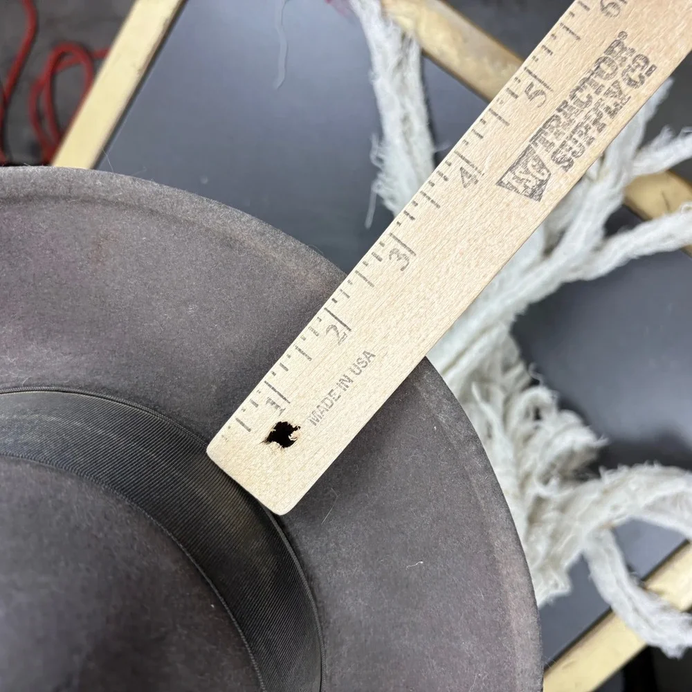 Stetson | Accessories | Vintage Stetson 3x Beaver Fedora Hat Mode Edge ...